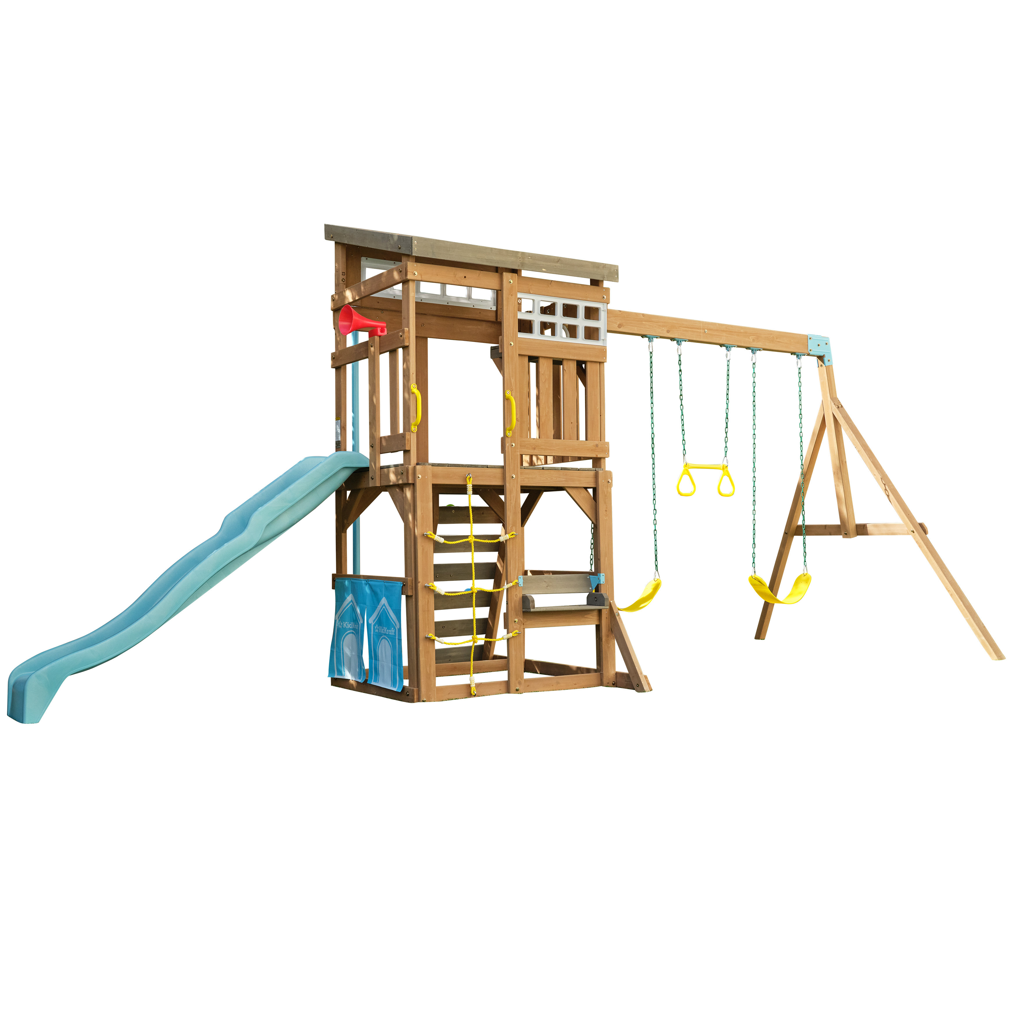 KidKraft Modern Outdoor Swing Set / Playset & Reviews - Wayfair Canada
