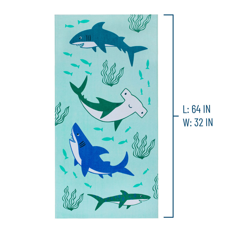 Wildkin 100% Cotton Beach Towel & Reviews | Wayfair