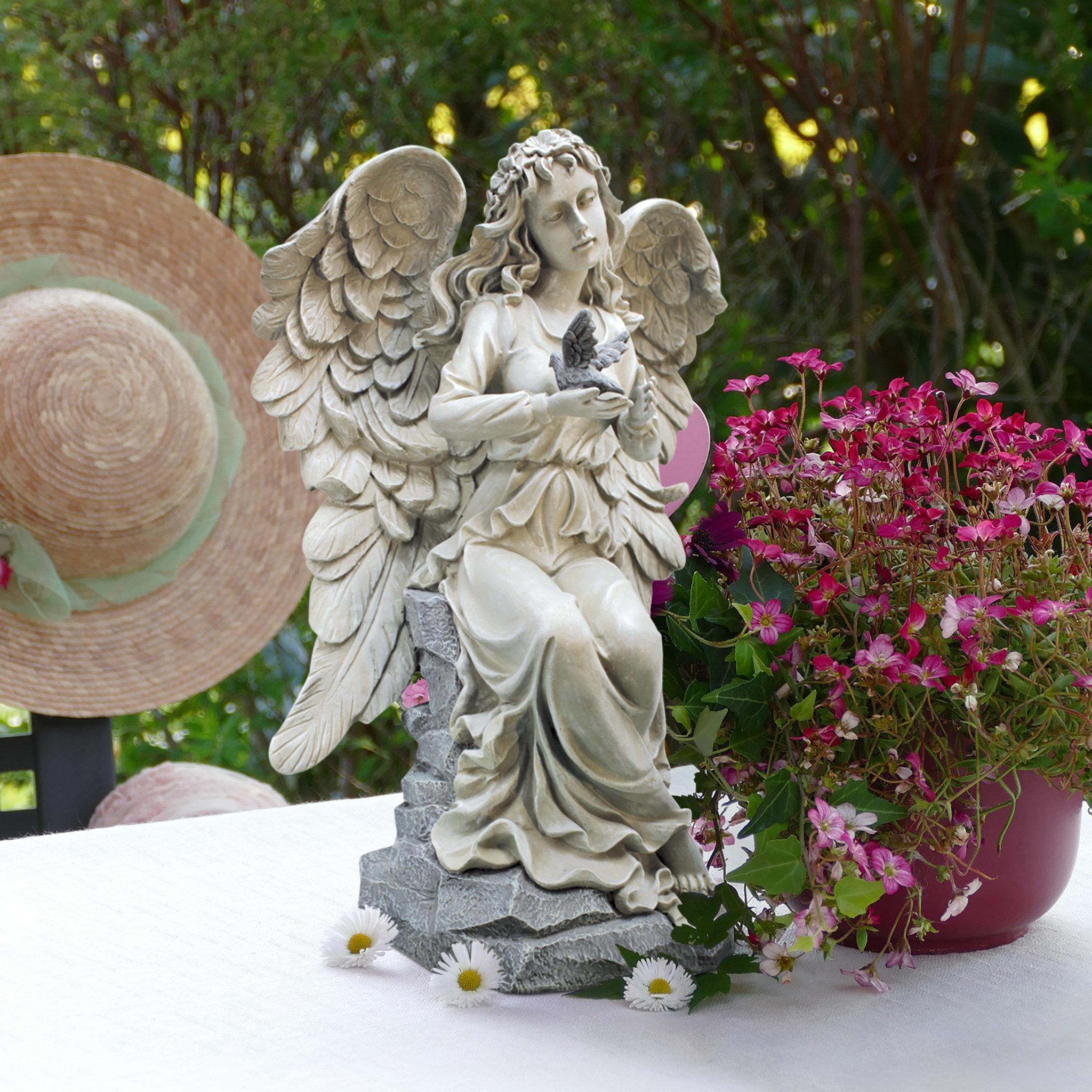 Design Toscano Statue de jardin angel Nature's Blessing et Commentaires ...