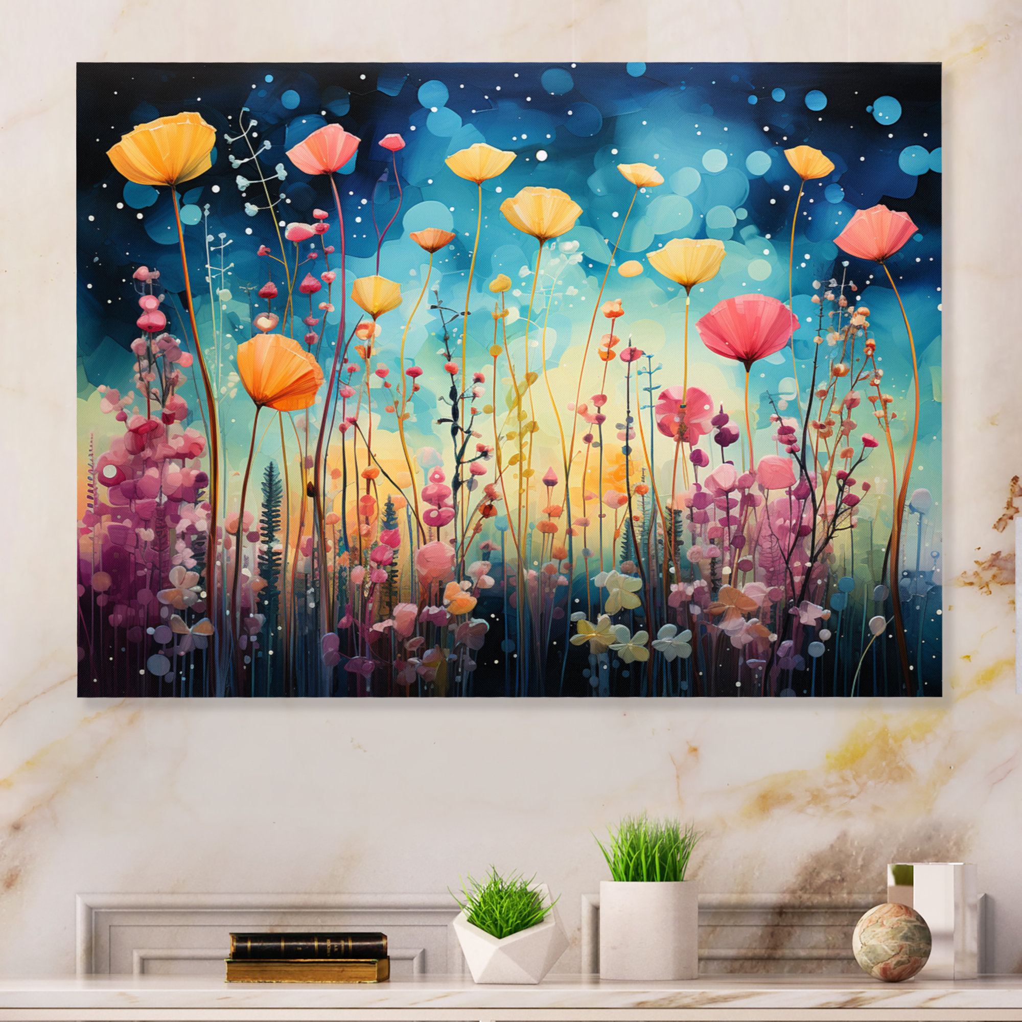 Red Barrel Studio Field Of Poppies - Floral Metal Wall Decor - Wayfair ...