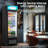 BODEGA 321L Commercial Beverage Refrigerator, Single Glass Door Upright ...