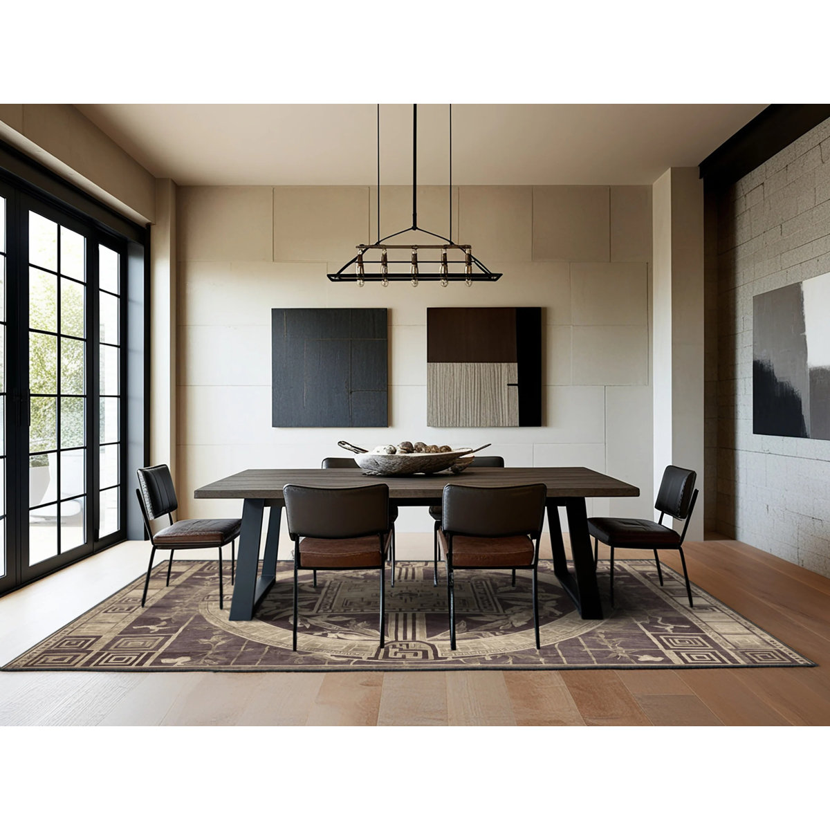 Bungalow Rose Minotaur's Labyrinth Rug | Wayfair