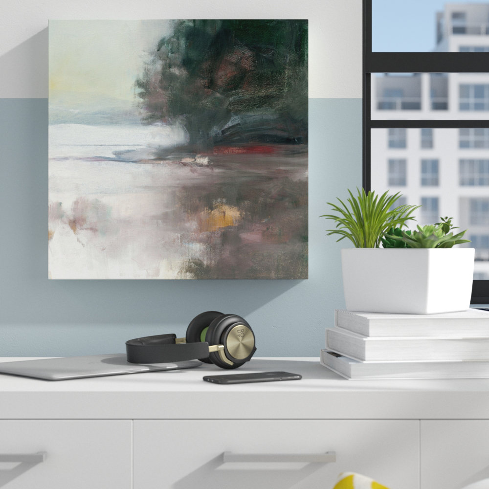 Charlton Home® 'Cygnet' Painting Print on Wrapped Canvas | Wayfair