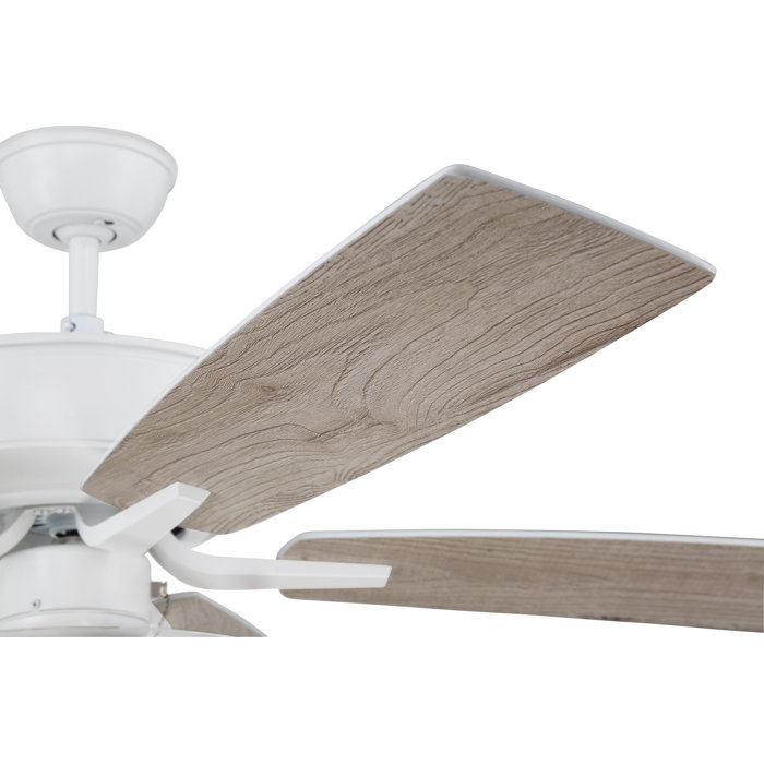 Craftmade Pro Plus 101 Clear Bowl Light Kit 52'' Ceiling Fan with Light ...