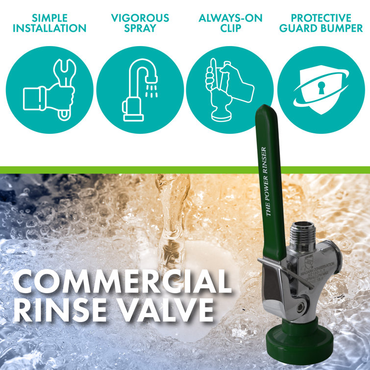 Niagara Conservation Niagara 1-Spray With 0.68 GPM 2-In. Wide Low Flow ...