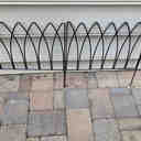 thealyn Decorative Metal Garden Fence 18" x 18" & Reviews | Wayfair
