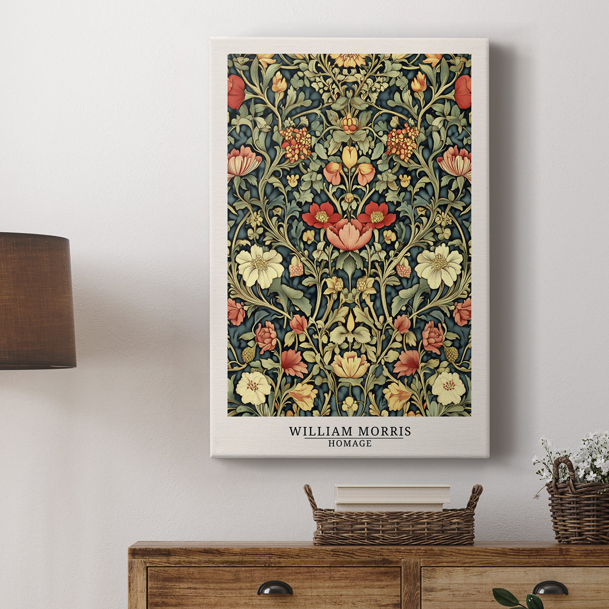 Lark Manor™ WM MORRIS Series CMVI -Gallery Wrapped Cavas | Wayfair