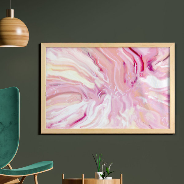 Bless international Printed Fabric Poster Framed On Fabric Print | Wayfair