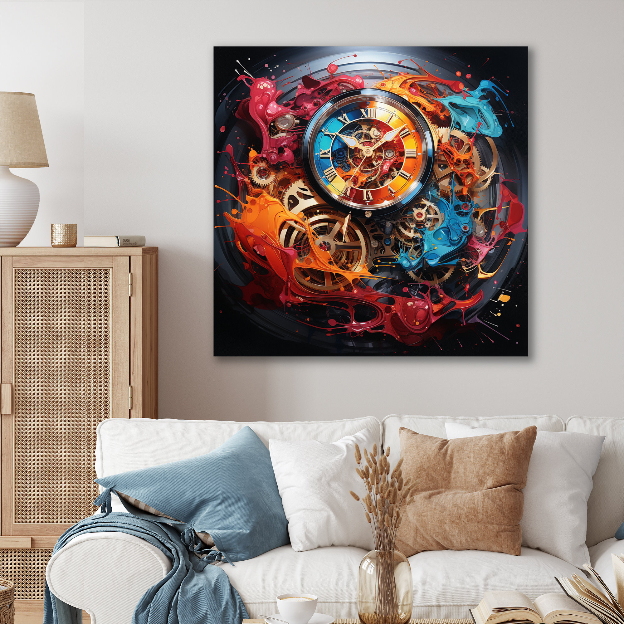 Orren Ellis Abstract Watches Collage II - Fashion Wall Decor | Wayfair
