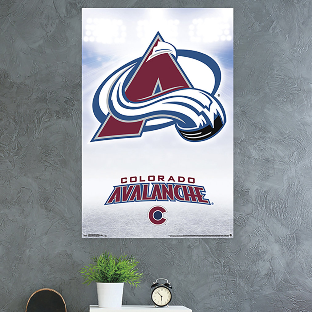 Trends International Colorado Avalanche® - Logo Paper Print - Wayfair ...