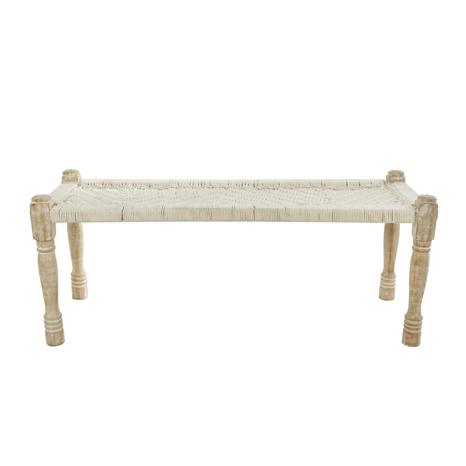 Ophelia & Co. Brette Mango Wood Bench | Wayfair