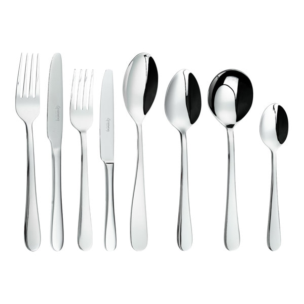 Grunwerg Cutlery 44 Piece Windsor 18/10 Stainless Steel Cutlery Set ...