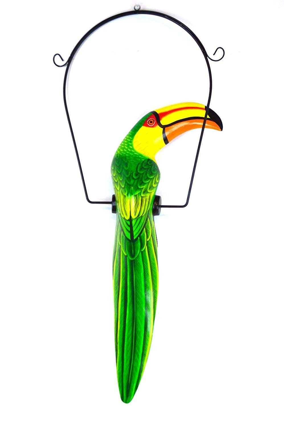 Bay Isle Home™ Meserve And Yellow Tropical TOUCAN On Perch Hanging ...
