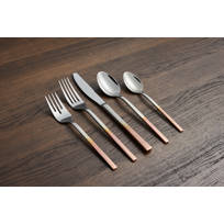 David Shaw Silverware Shale Stainless Steel Flatware Set - Service for ...