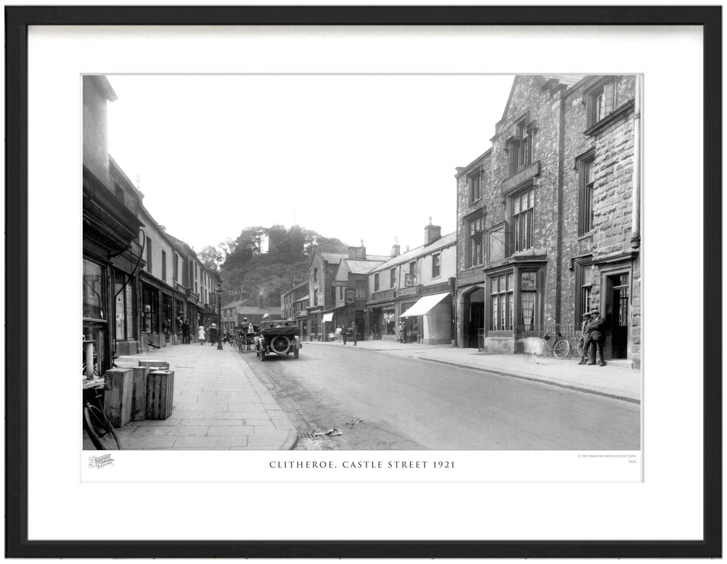 The Francis Frith Collection 'Clitheroe, Castle Street 1921' - Picture ...