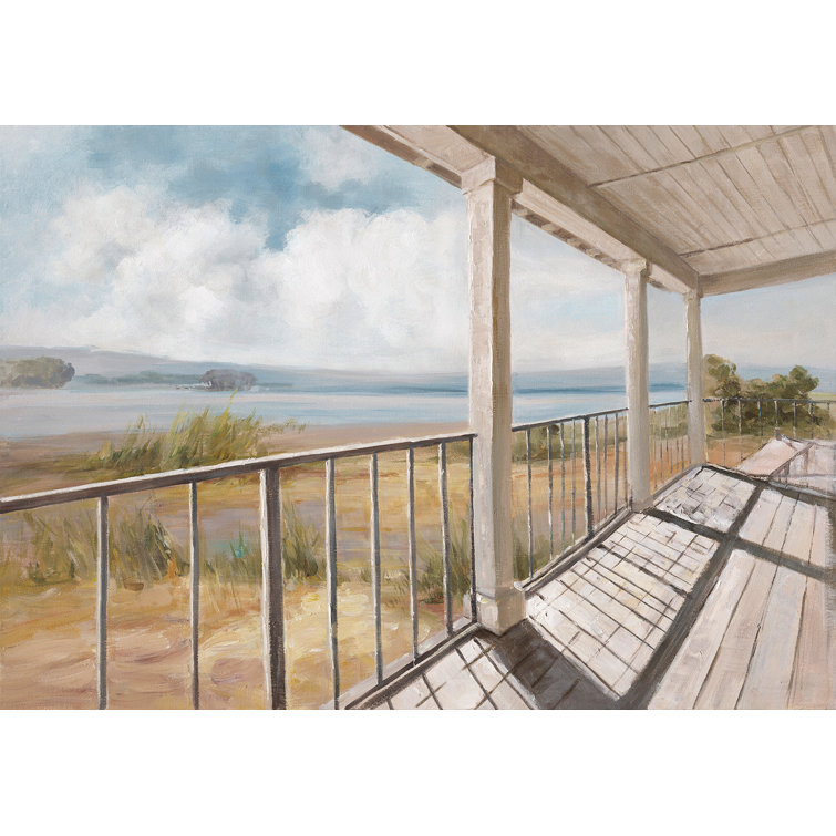 ImageLand Veranda - Wrapped Canvas Painting | Wayfair.co.uk