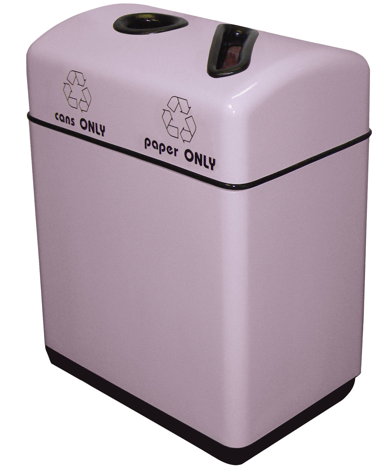 Witt Fiberglass Recycling 32 Gallon Multi Compartment Recycling Bin ...