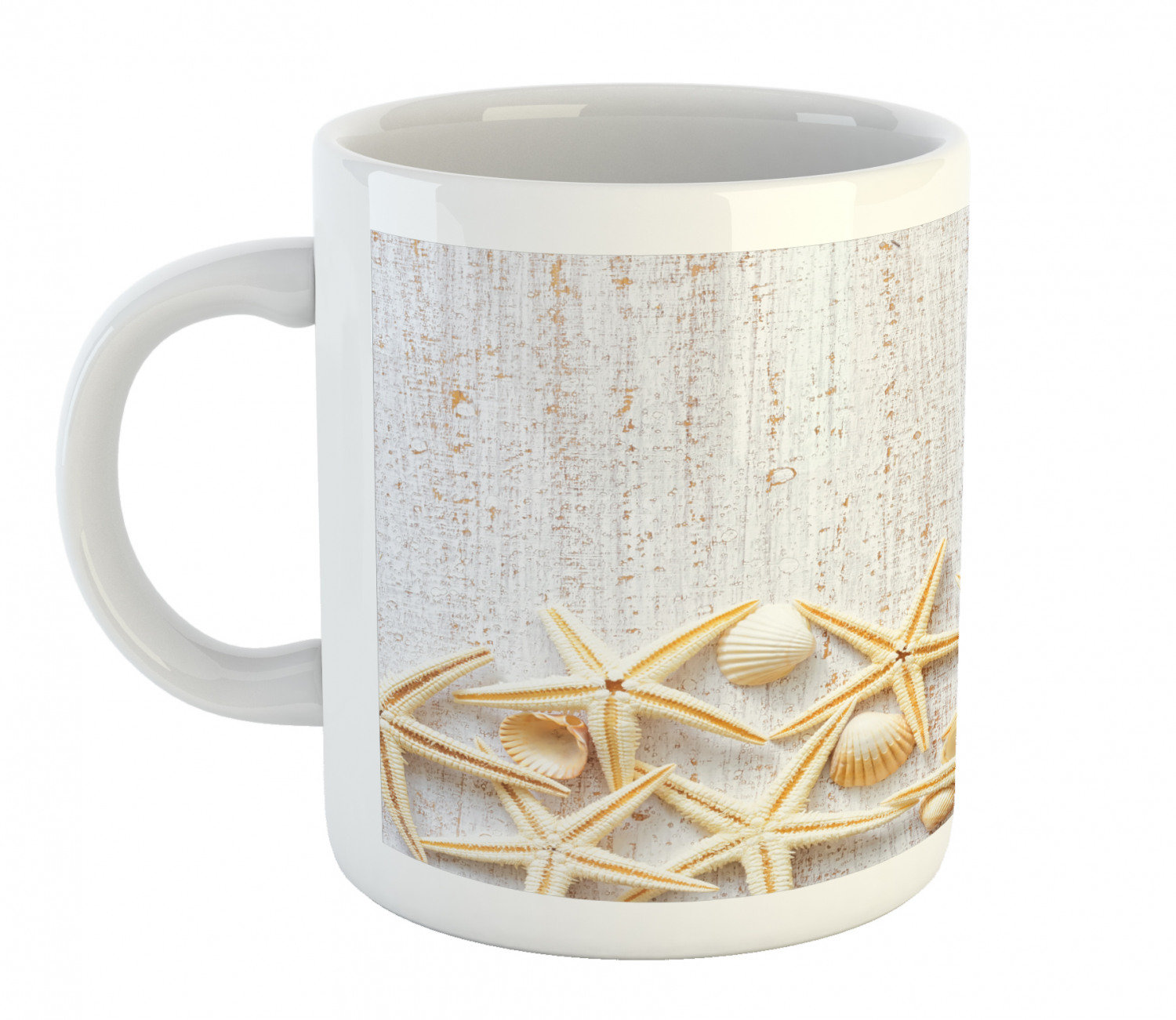 East Urban Home Seashells Coffee Mug | Wayfair
