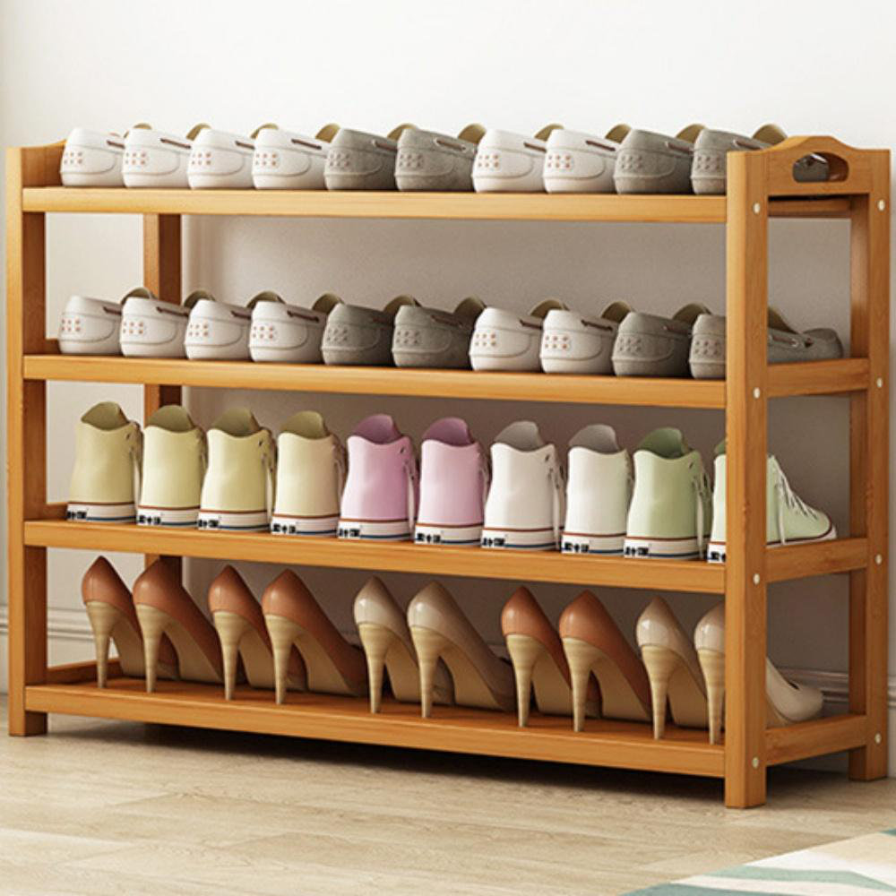 Red Barrel Studio 20 Pair Shoe 4-Tier 39" Shoe Rack for Entryway ...