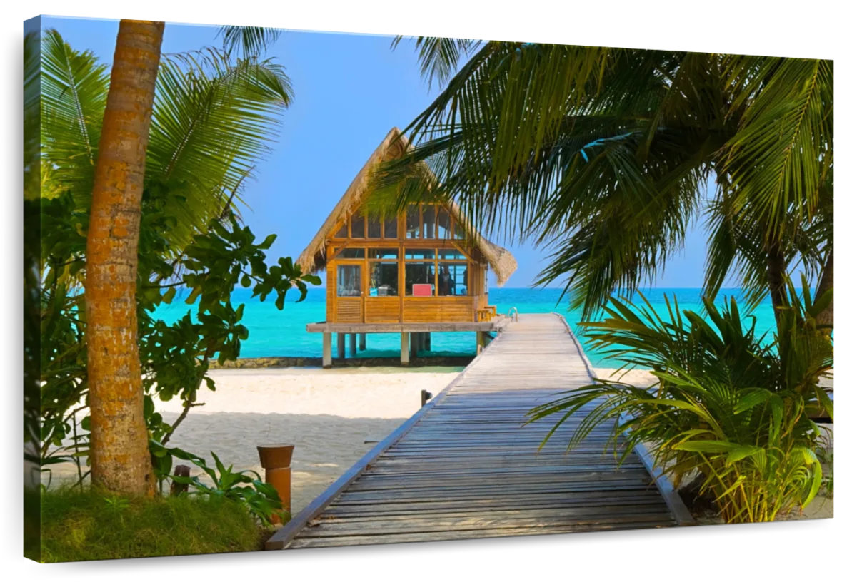 Beachcrest Home™ Gillard Tropical Gillard Ramp | Wayfair