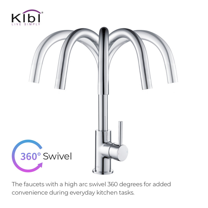 KIBI USA KIBI Lowa Kitchen Faucet & Reviews | Wayfair