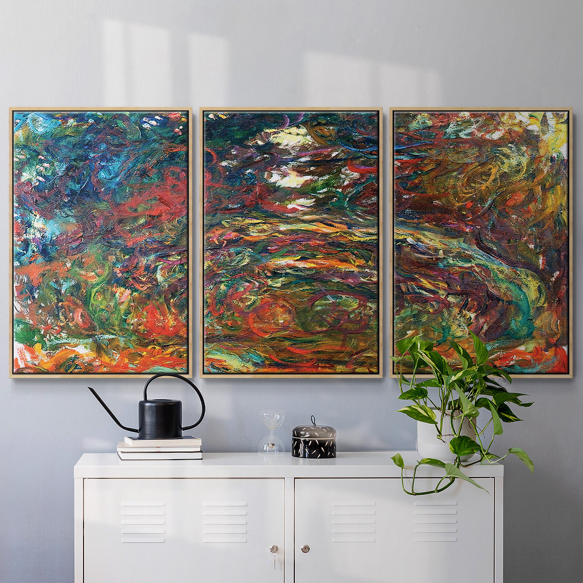 Wrought Studio Path under the Rose Arches, Giverny, 1920 - Multi Piece ...