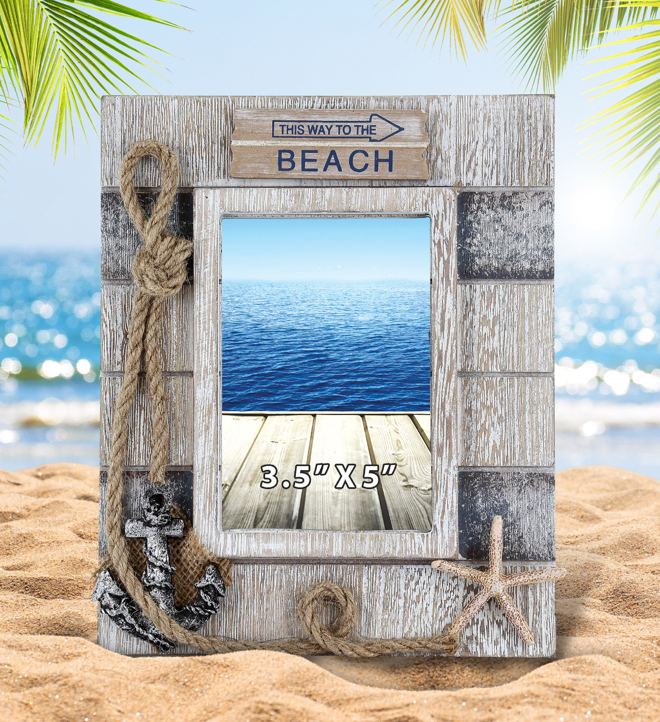 Highland Dunes Alyssabeth Wood Picture Frame | Wayfair