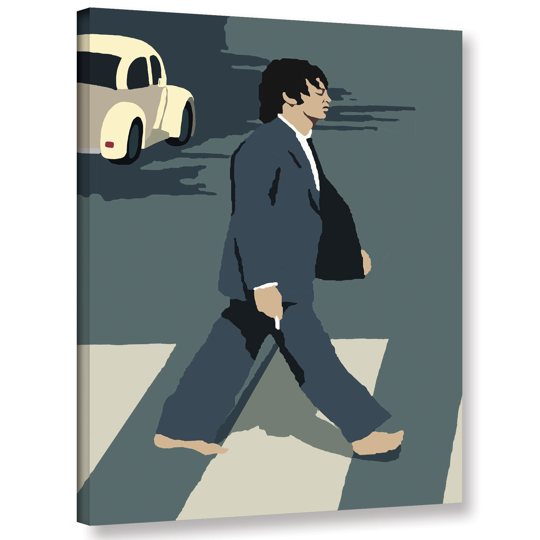Wrought Studio 'Paul' Graphic Art Print on Wrapped Canvas - Wayfair Canada