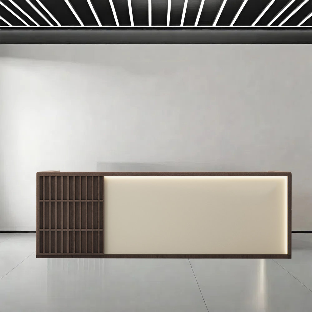 OX Art Reception Desk Rectangular Information Table, Cashier Counter ...