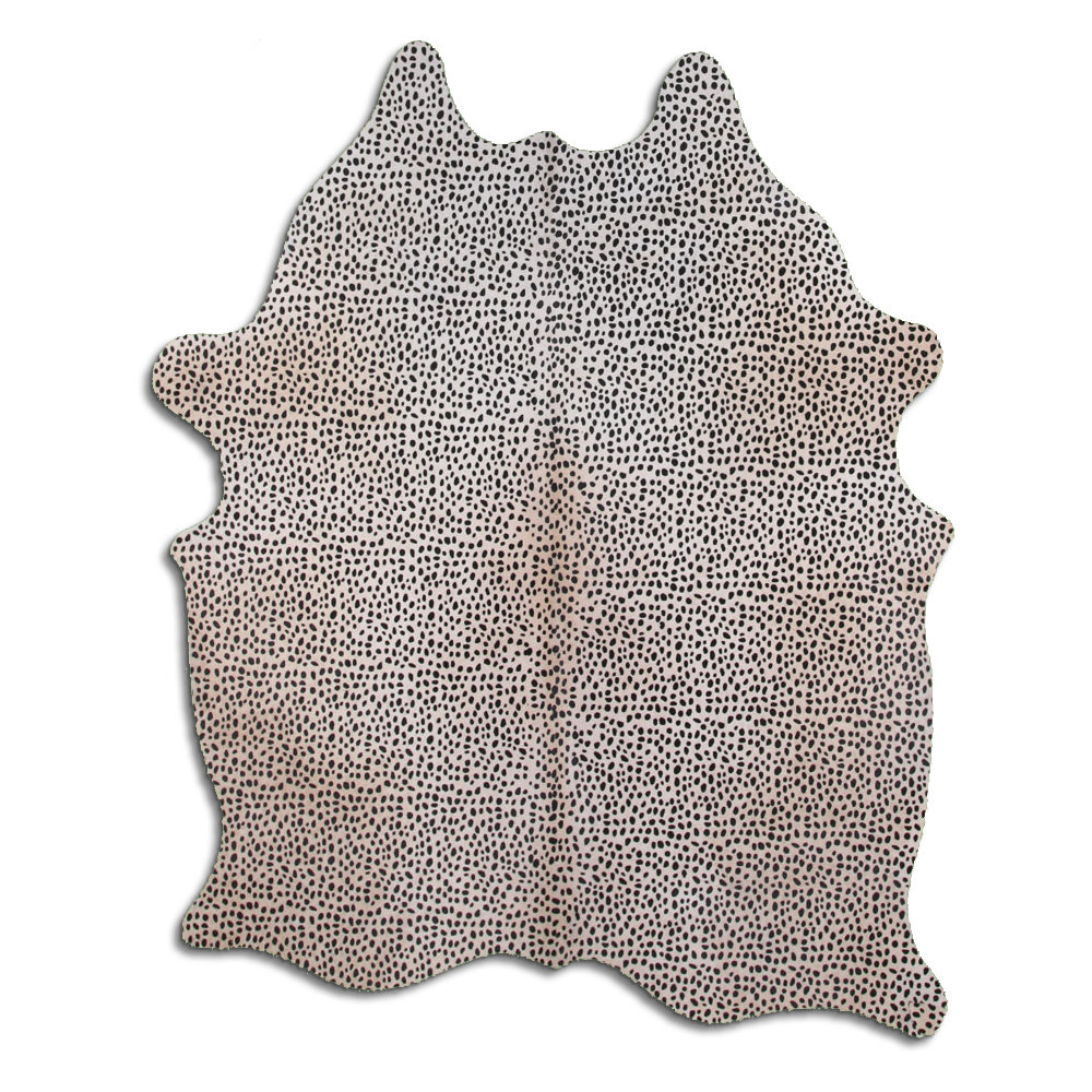 Everly Quinn Animal Print Handmade Cowhide Novelty 6' x 7' Cowhide Area ...