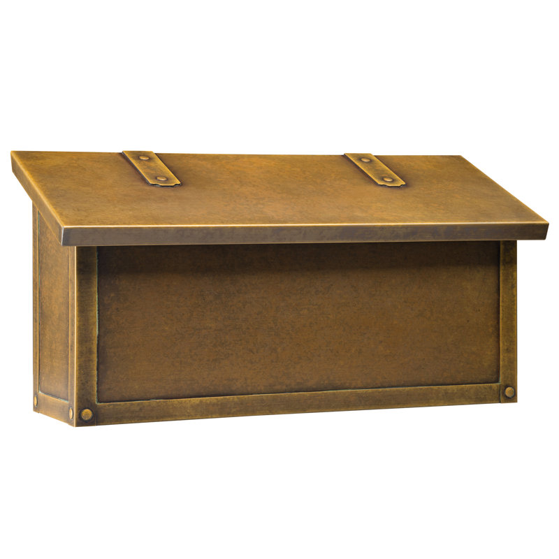 America's Finest Lighting Company Classic Brass Wall Mounted Mailbox ...