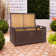 Barton 40'' W 60 Gallons Water Resistant Wicker Storage Bench in Brown ...