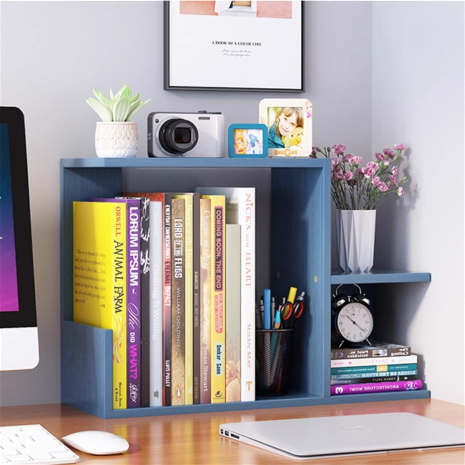 Latitude Run® Doralin Manufactured Wood Desk Organizer | Wayfair