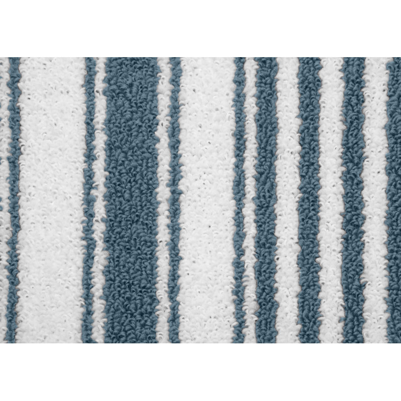 Highland Dunes Haddon Performance Sky Blue Rug & Reviews | Wayfair