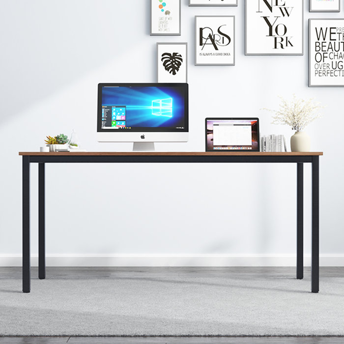 Latitude Run® Cherol Metal Base Writing Desk & Reviews | Wayfair