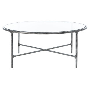 Round Silver Coffee Tables You'll Love | Wayfair
