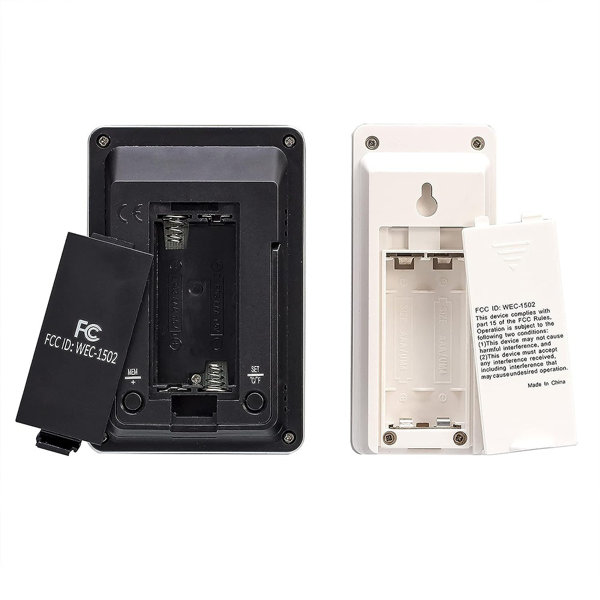 Taylor Wireless Digital Indoor/Outdoor Thermometer with Remote Sensor ...