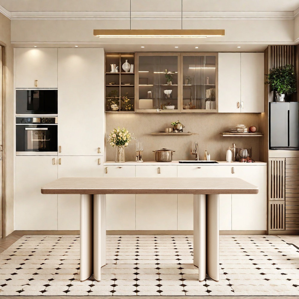 Brayden Studio® Cave stone rock slab rectangular dining table | Wayfair