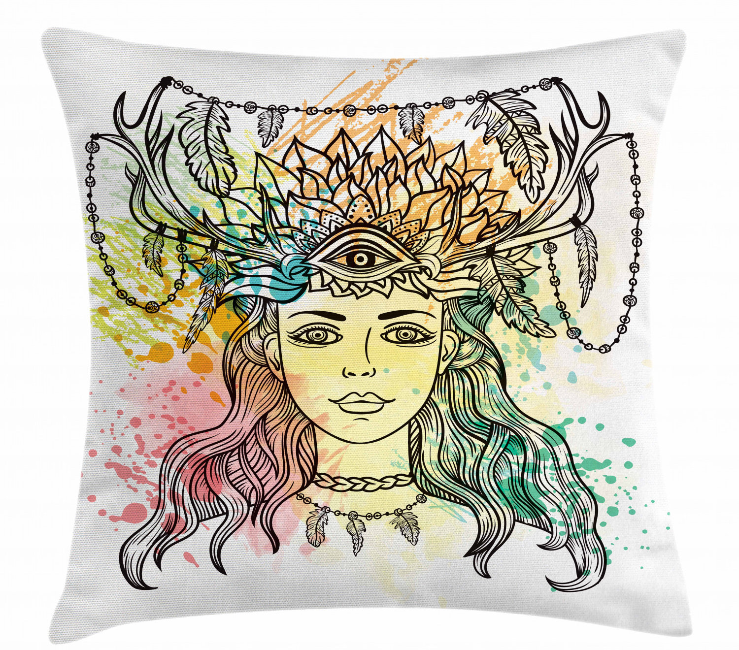 Ambesonne Occult Indoor / Outdoor 40" Throw Pillow Cover | Wayfair