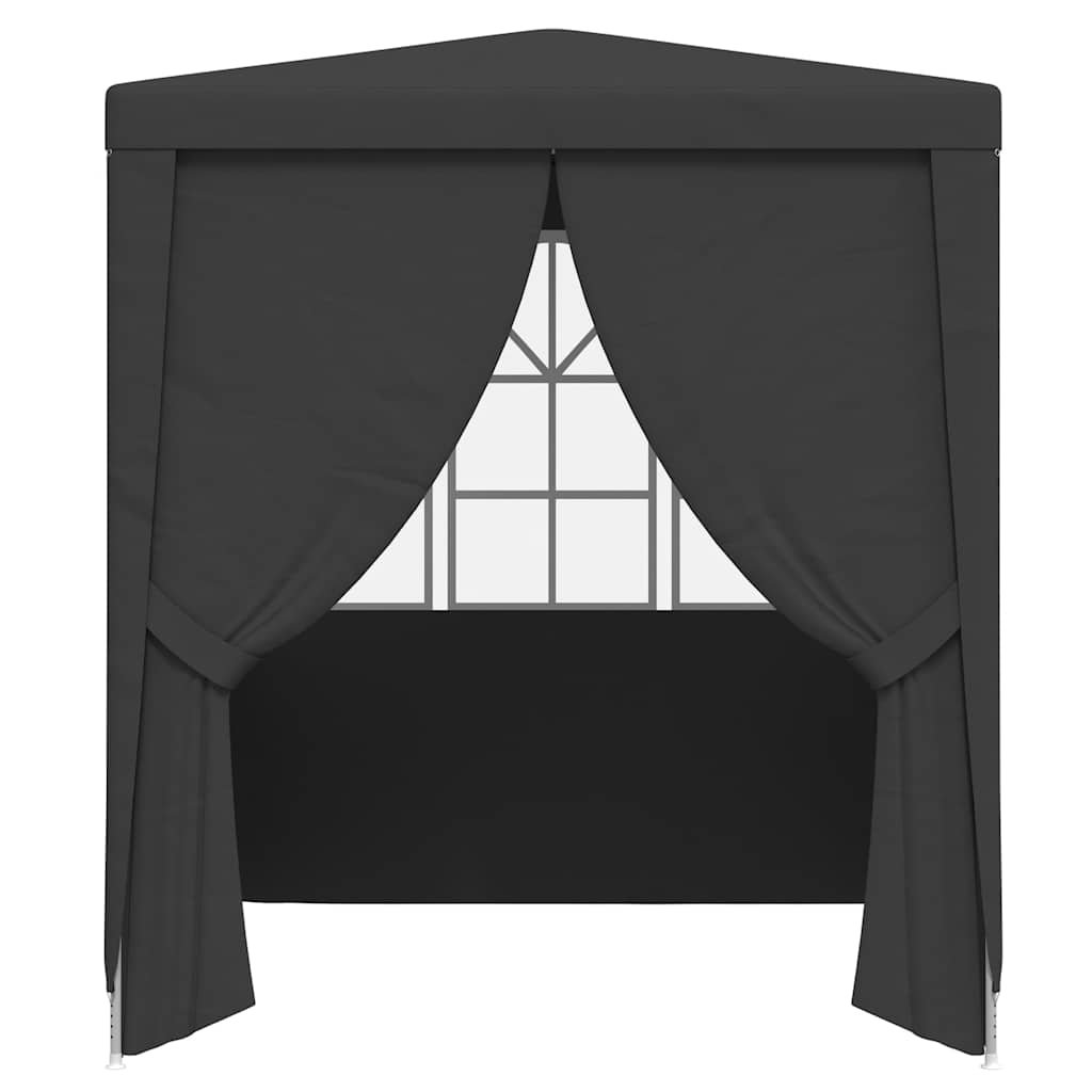 Walplus Professional Party Tent with Side Walls Anthracite 0.3 oz per ...