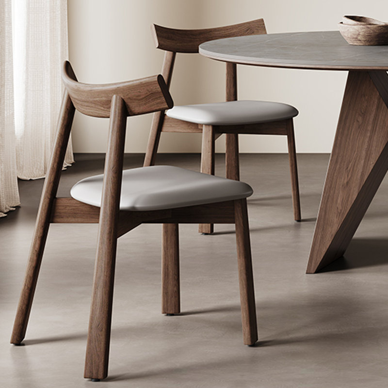 Elamer Italian style modern simple round dining table set | Wayfair