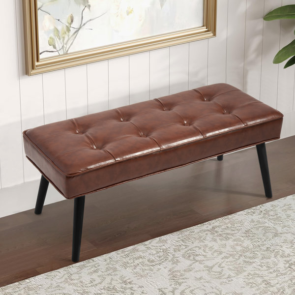 George Oliver Evalene Upholstered Bench | Wayfair