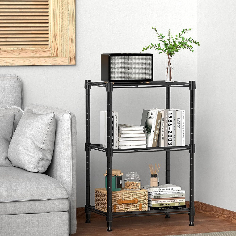 Rebrilliant Steel Storage Shelving 3-Tier Utility Shelving Unit ...