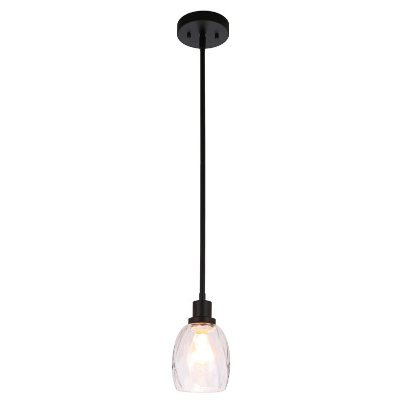 Longshore Tides Pendant Light Modern 1 Light Mini Pendant Hanging Light ...