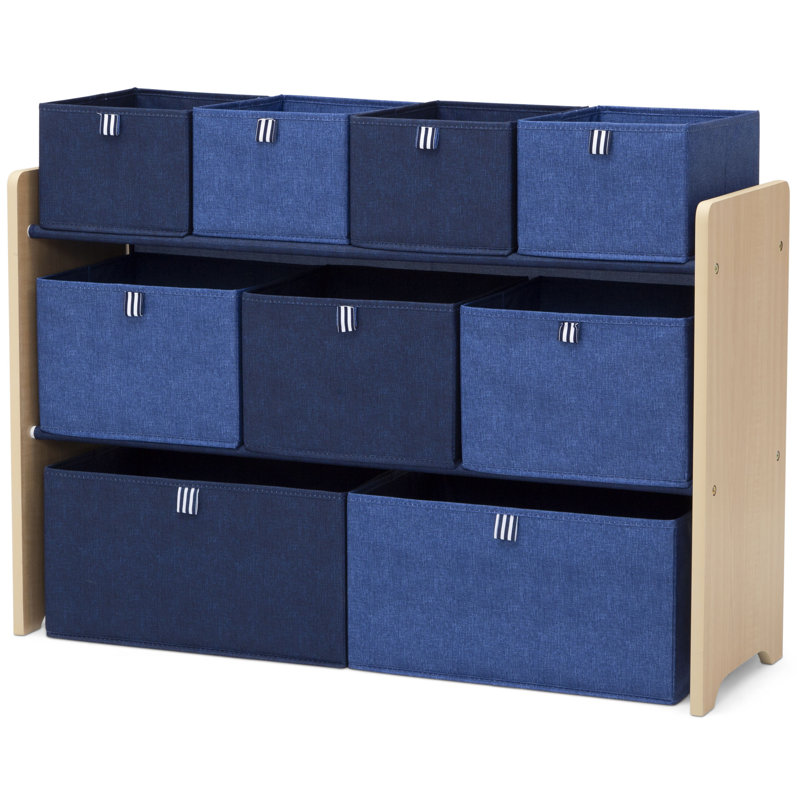 GapKids Solid + Manufactured Wood Toy Organizer with Bins & Reviews ...