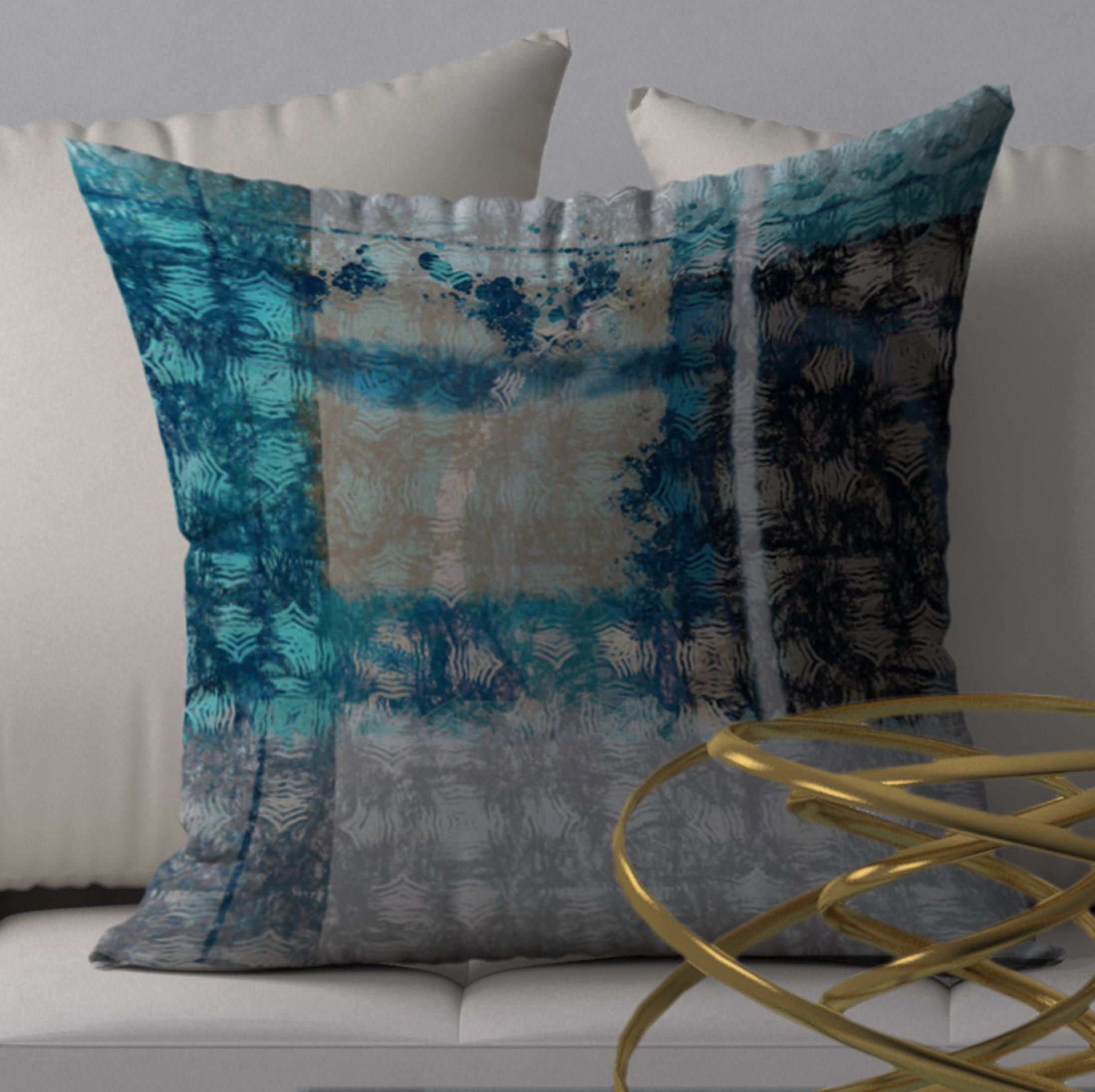 LeRoi Products Exceptional Invincible Square Pillow Cover & Insert ...