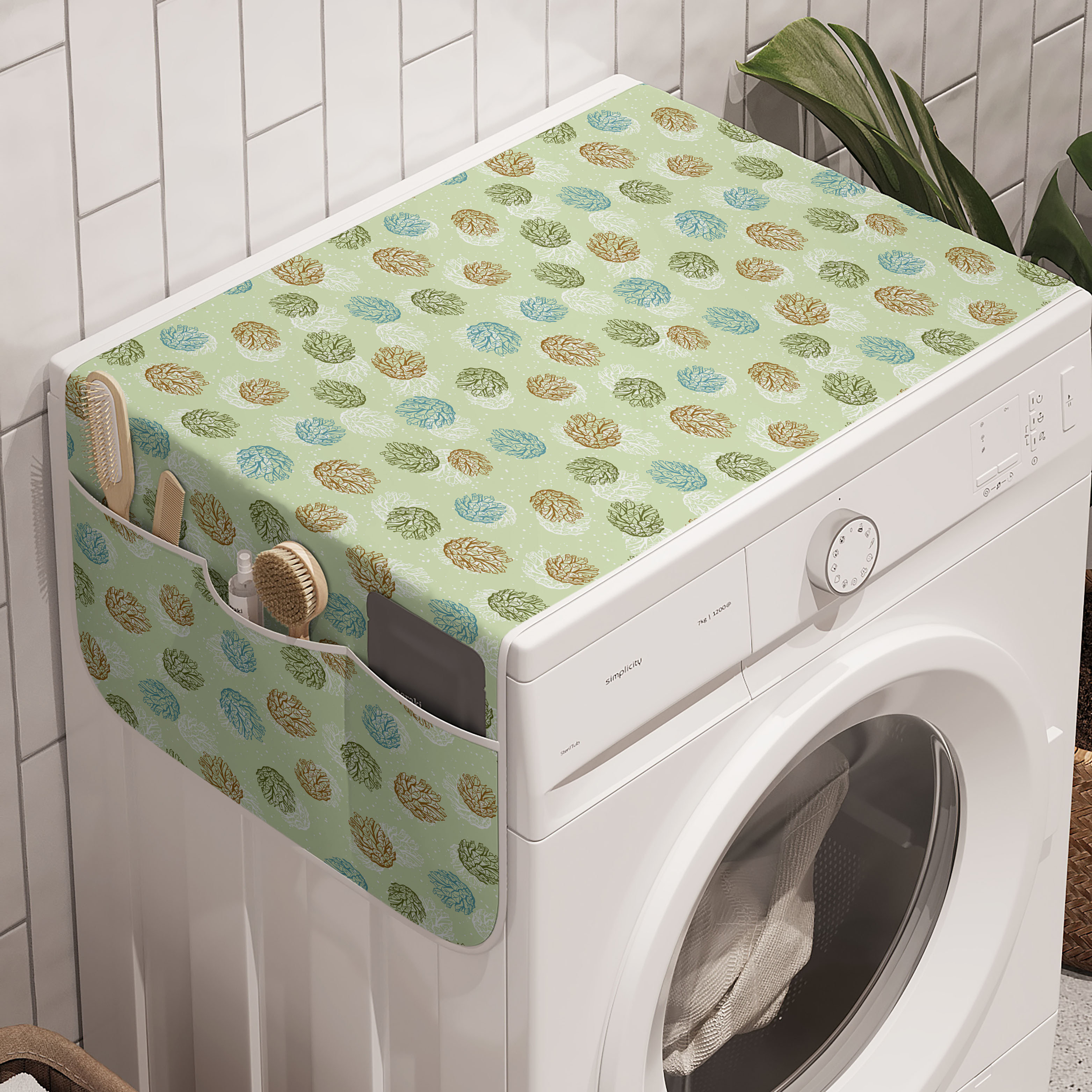 East Urban Home Christmas Washing Machine Organizer Pack Of 2 47" X 18. ...