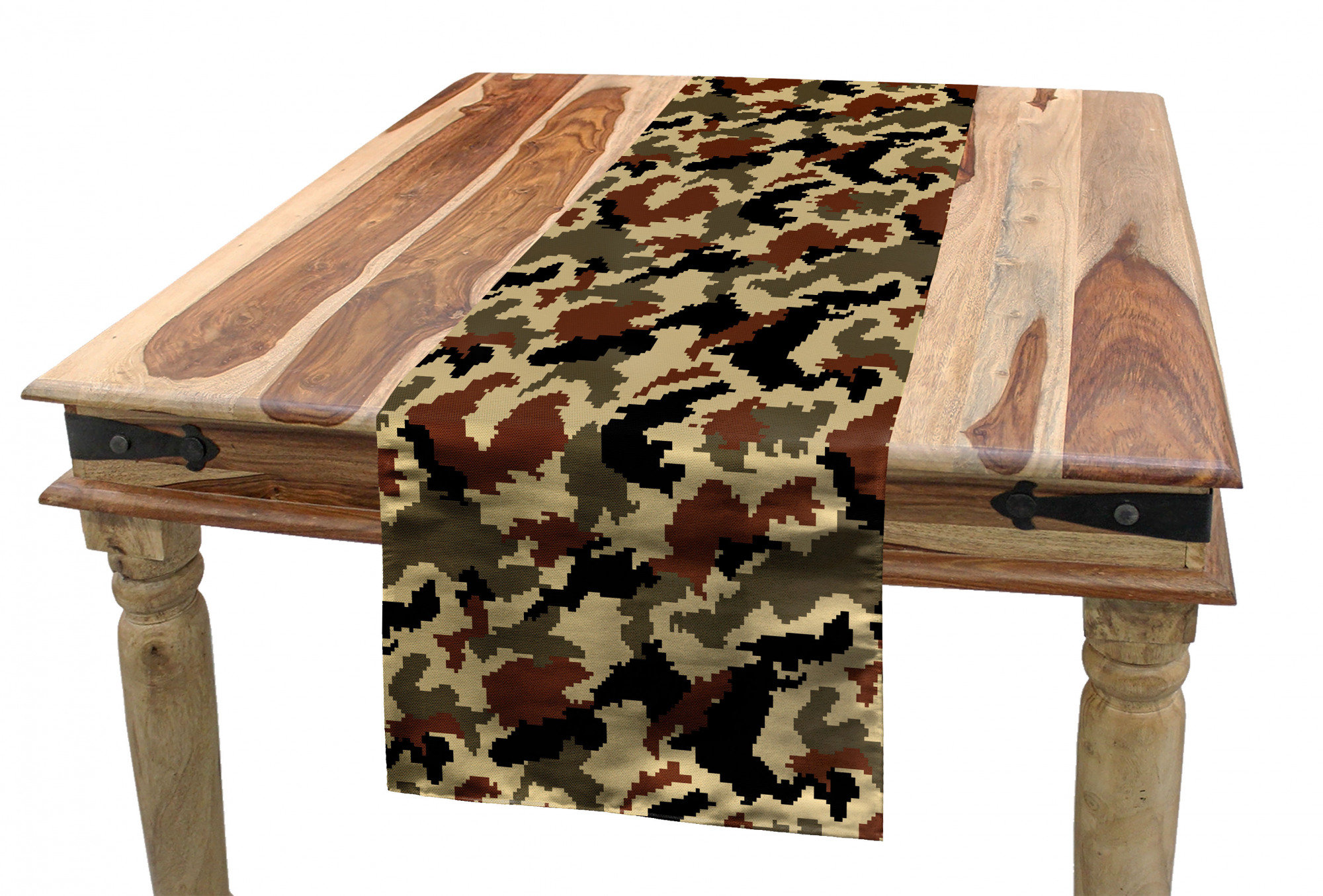 East Urban Home Camouflage Table Runner | Wayfair