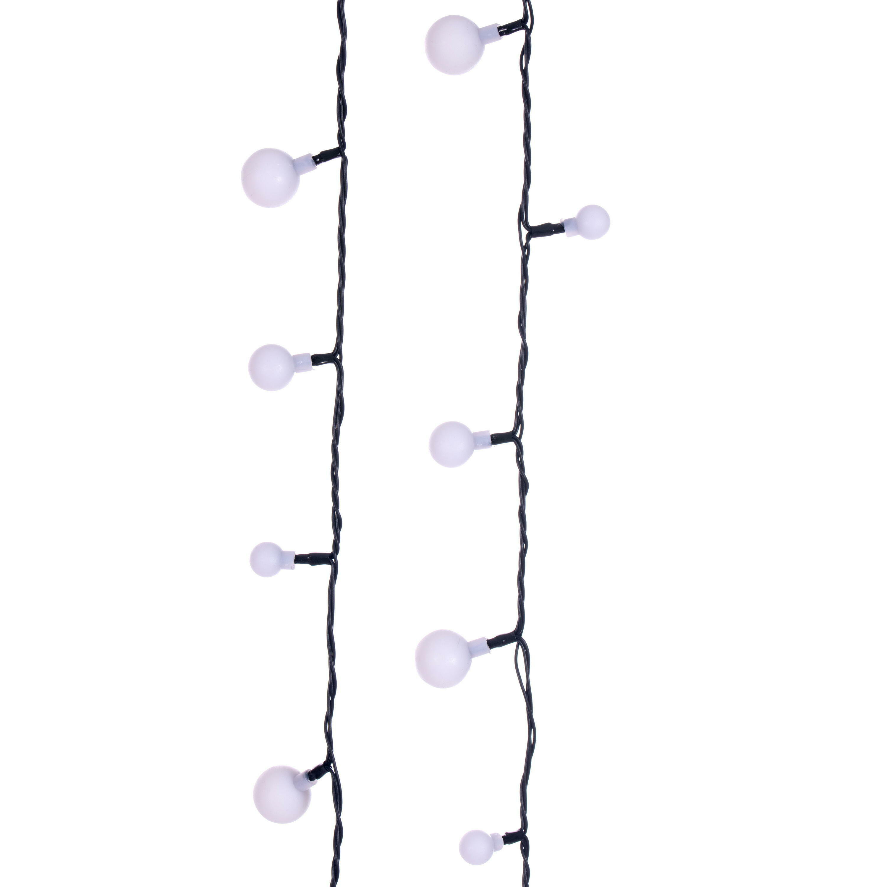 The Holiday Aisle® 400 Warm White LED Indoor/Outdoor String Lights ...