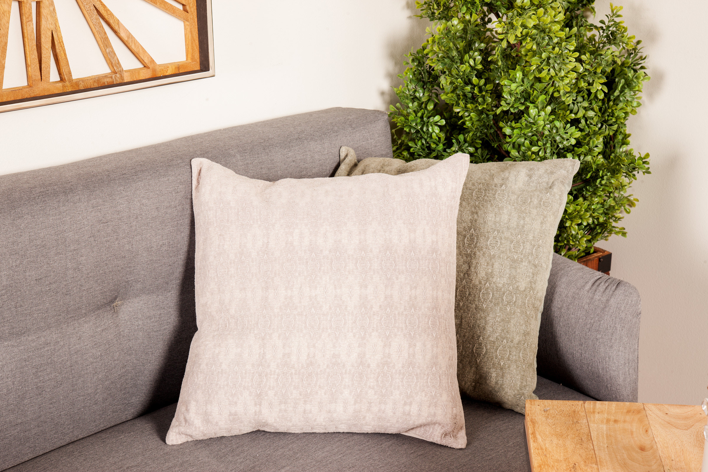 Cole & Grey Modern Jacquard Throw Pillow | Wayfair